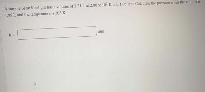 Solved An ideal gas in a sealed container has an initial | Chegg.com