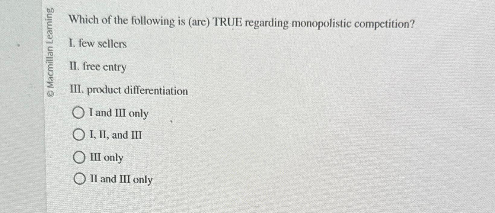 Solved Which of the following is (are) ﻿TRUE regarding | Chegg.com
