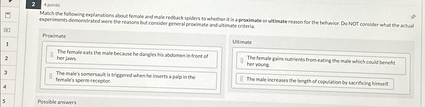 Solved 24 ﻿pointsMatch the following explanations about | Chegg.com