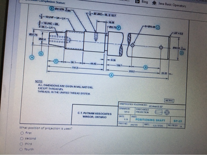 Solved Bing Java Basic Operators Completion Status 412733 | Chegg.com