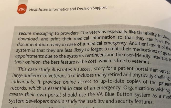 Solved is imp patient safety Case Study: Patient Engagement | Chegg.com