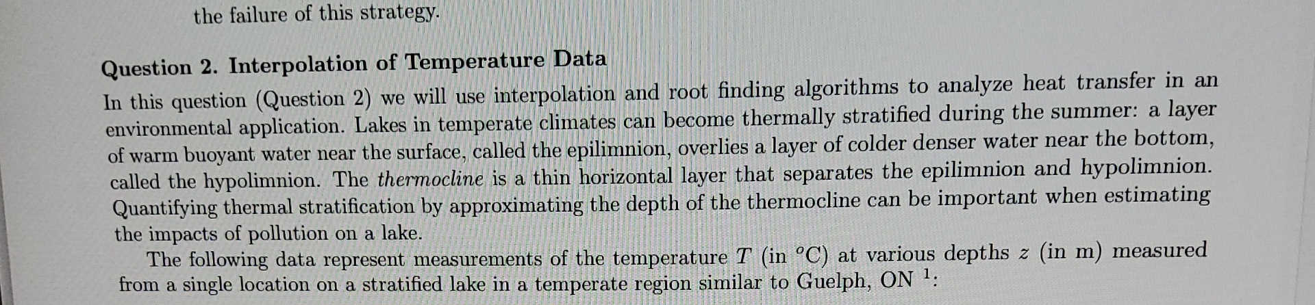 Solved the failure of this strategy.Question 2. | Chegg.com