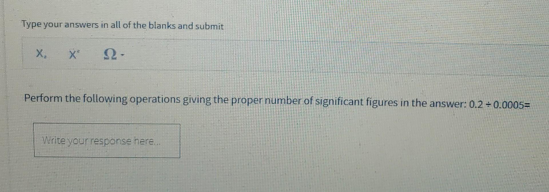 Solved Type your answers in all of the blanks and submit \\( | Chegg.com
