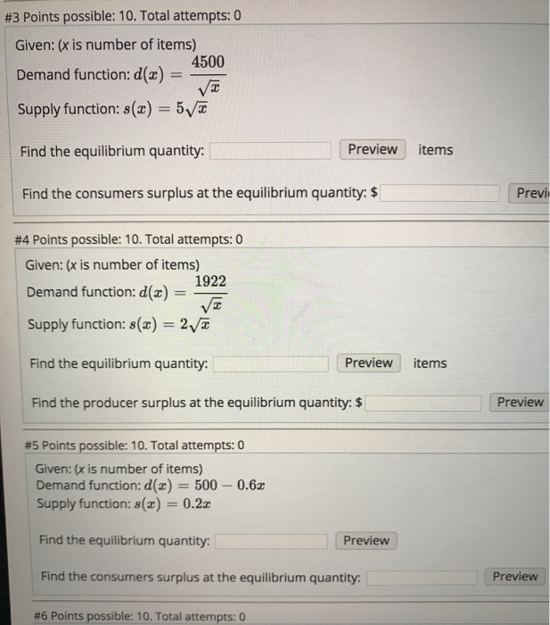 Solved #3 Points possible: 10. Total attempts: 0 Given: (x | Chegg.com
