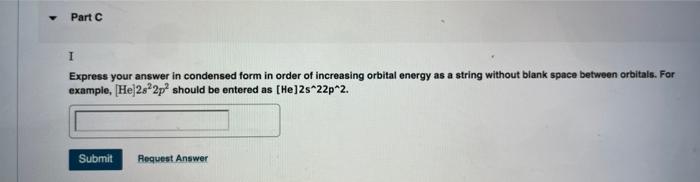 Solved Express your answer in condensed form in order of | Chegg.com