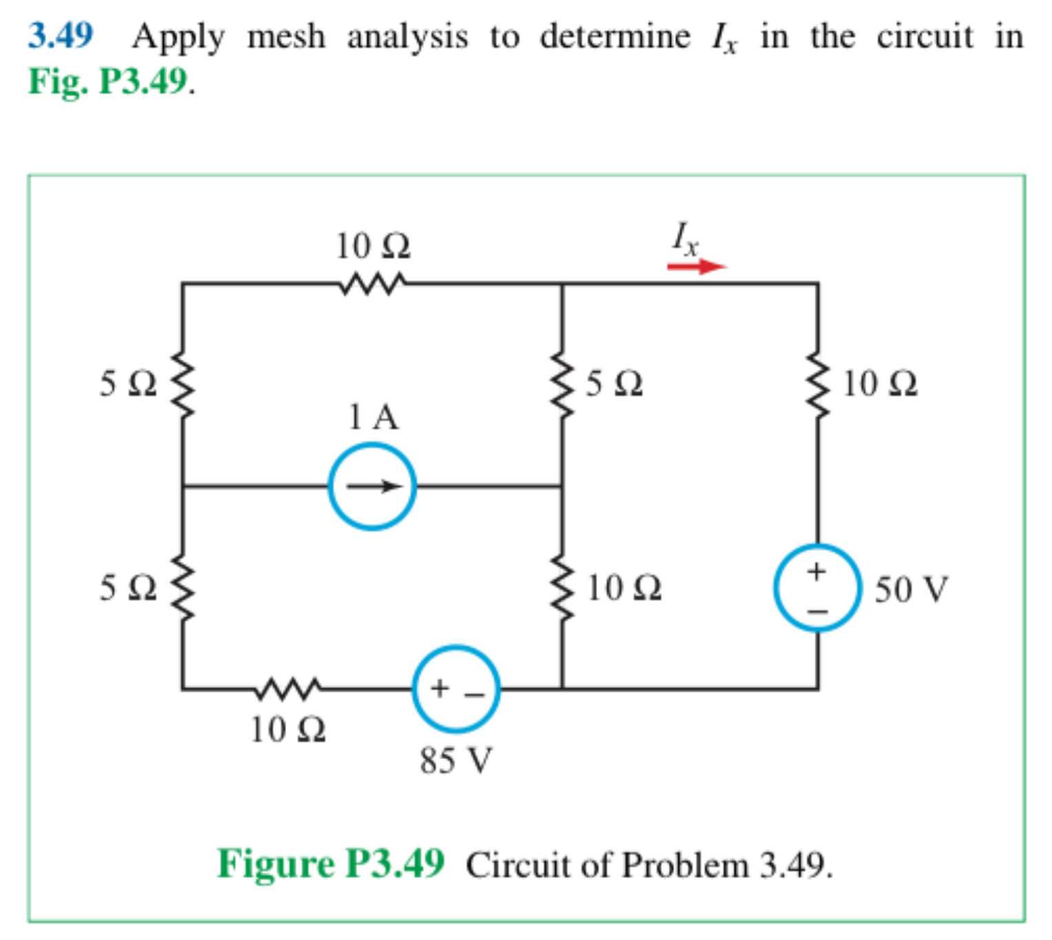 Solved 3.47 ﻿Apply mesh analysis to determine I0 ﻿in the | Chegg.com