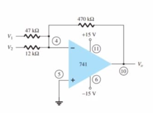 Solved find the overall gain of the inverting amplifier | Chegg.com