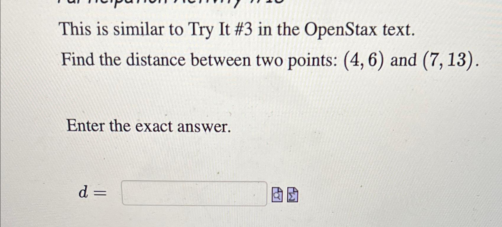 Solved This is similar to Try It #3 ﻿in the OpenStax text. | Chegg.com
