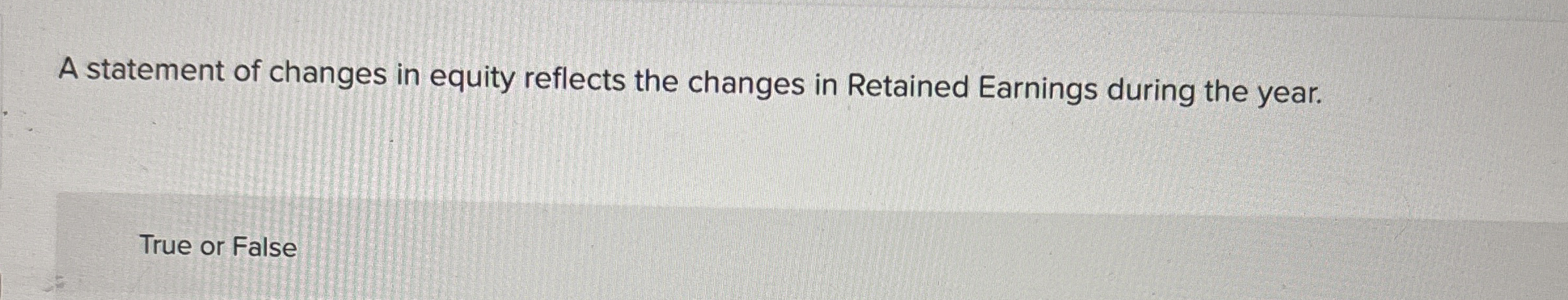 High Quality SOLUTION A statement of changes in equity reflects the changes | Chegg.com