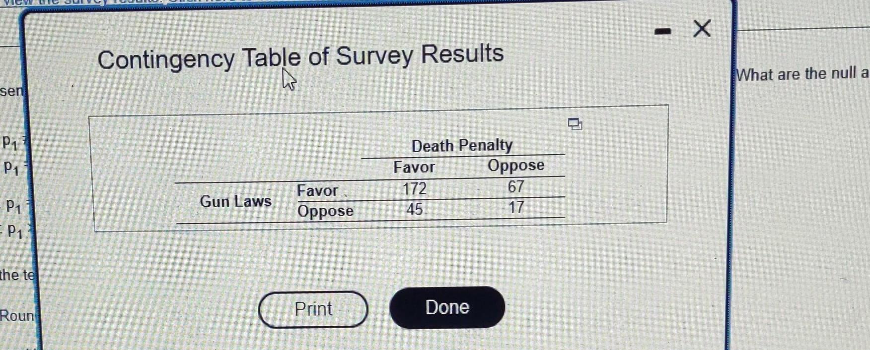 Solved A survey asked a random sample of adults in a nation | Chegg.com