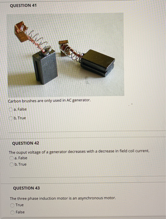 Solved QUESTION 5 An AC generator is built with 12 poles. | Chegg.com