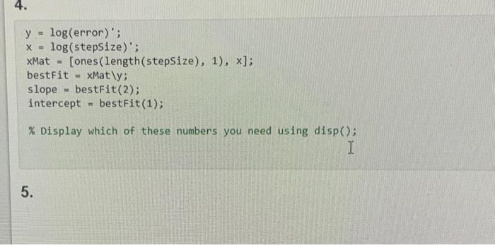 Solved need help creating this code ive provided the given | Chegg.com