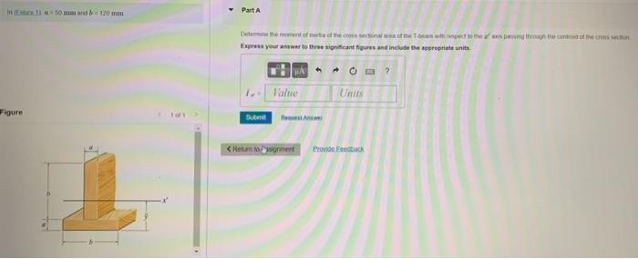 Solved Use tabular method for both finding the centroidal | Chegg.com
