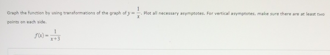 Graph the function by using transformations of the | Chegg.com