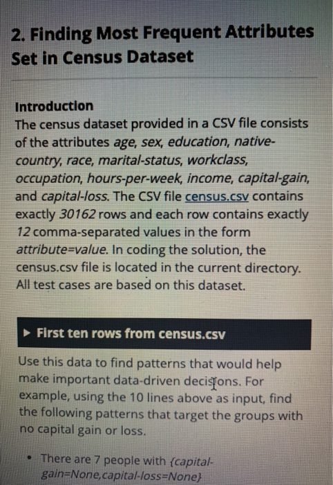 How to solve this problem using python?Finding Most | Chegg.com