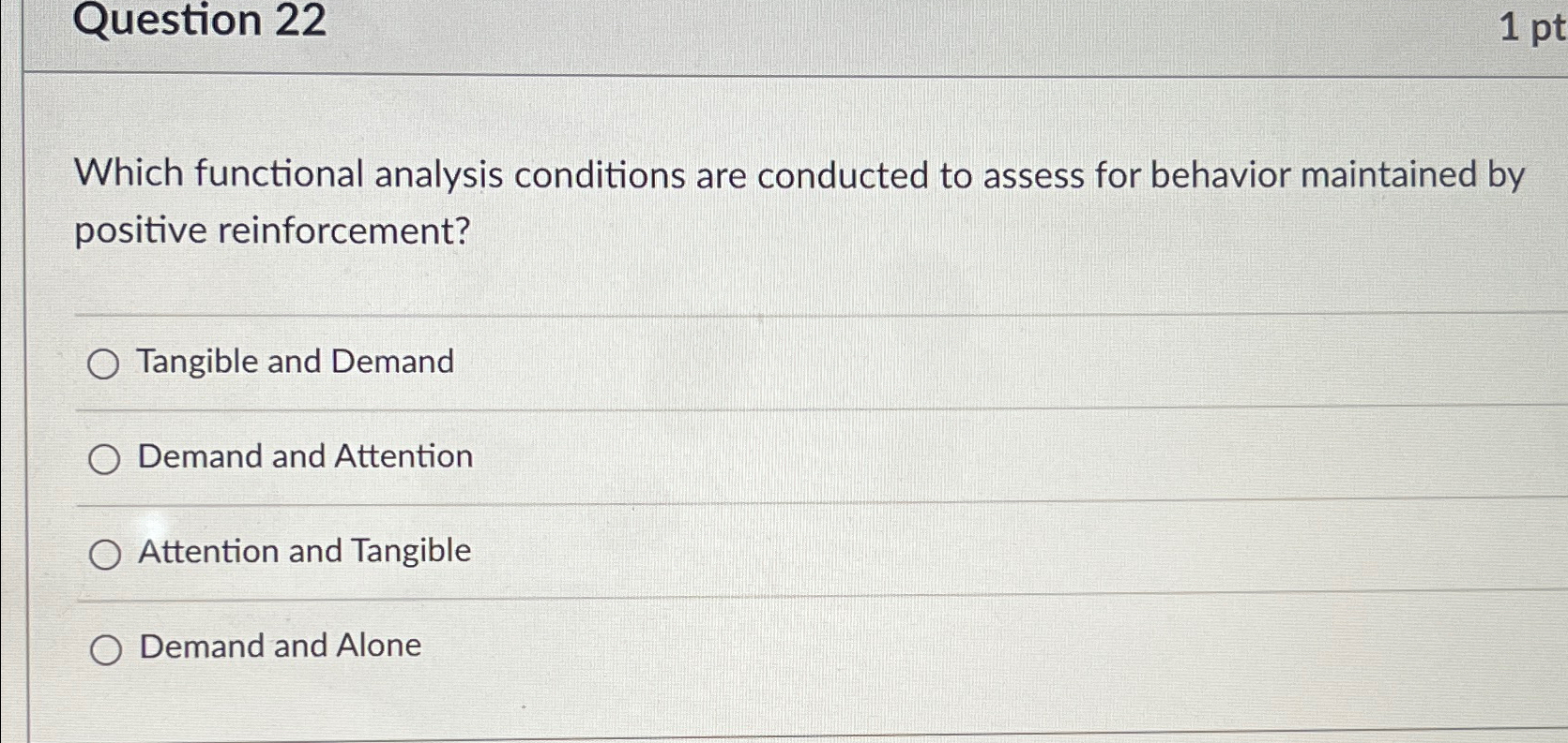 Solved Question 22Which Functional Analysis Conditions Are Chegg
