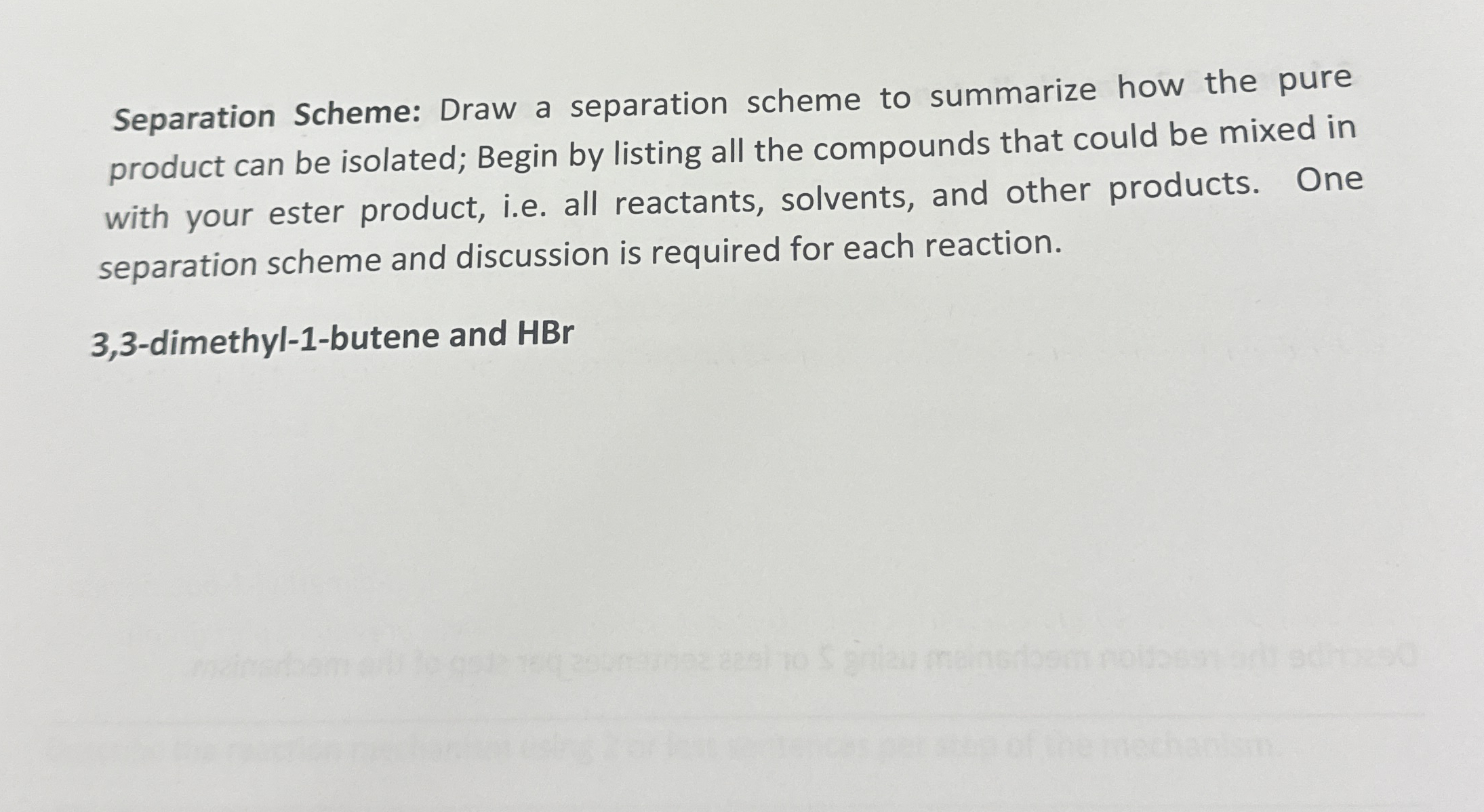 Solved Separation Scheme: Draw a separation scheme to | Chegg.com