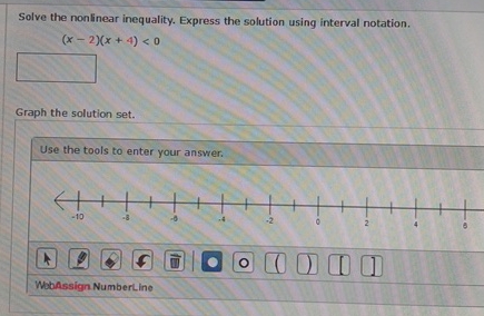 Solved Solve the nonlinear inequality. Express the solution | Chegg.com