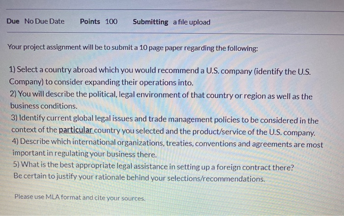 Due No Due Date Points 100 Submitting a file upload | Chegg.com