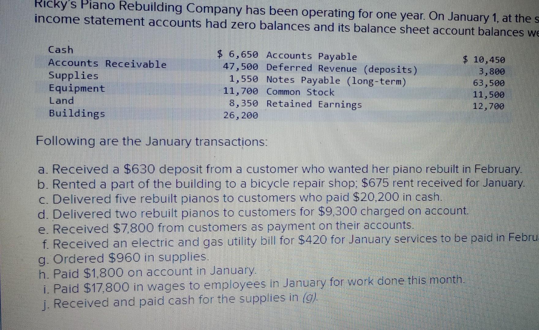 Solved how to do the unadjusted trial balance, income | Chegg.com