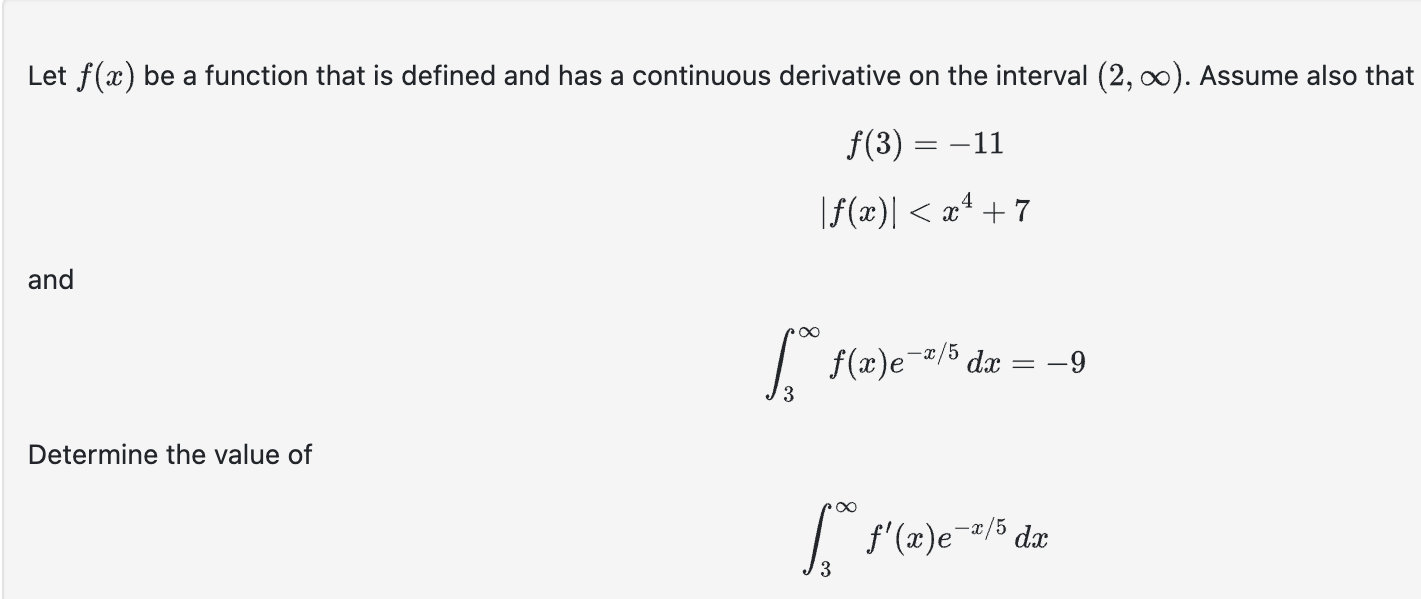 Solved Let f(x) ﻿be a function that is defined and has a | Chegg.com