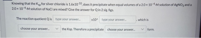Solved AgNO3(aq) and NaCl (aq) solutions are mixed together. | Chegg.com