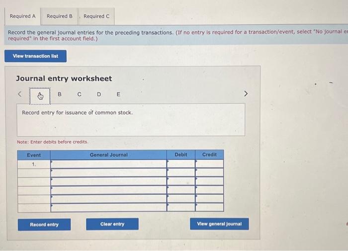 Solved Record the general journal entries for the preceding | Chegg.com Solved Record the general journal entries for the preceding | Chegg.com