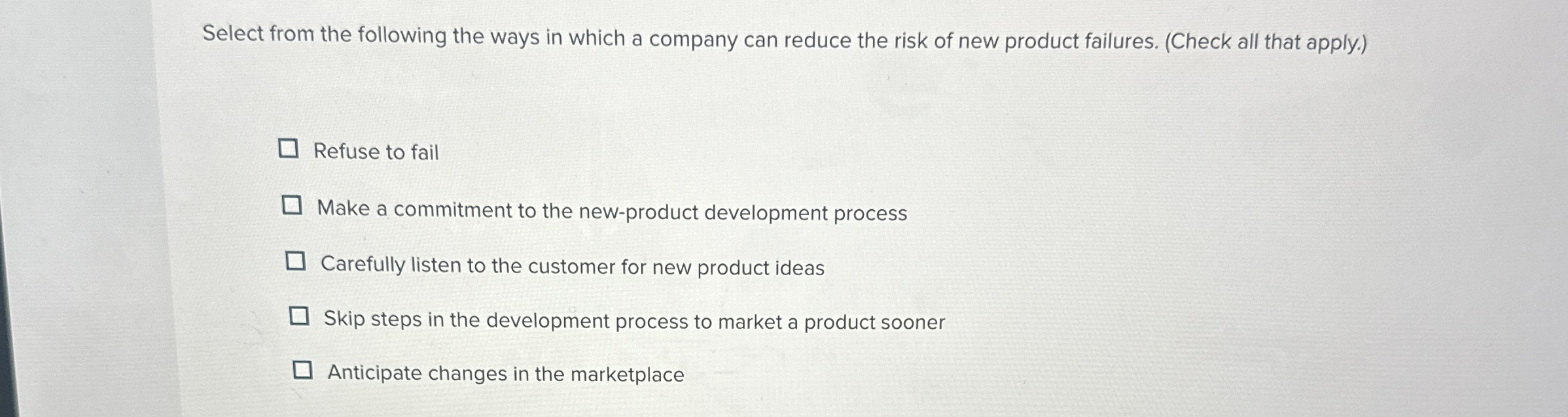 Solved Select from the following the ways in which a company | Chegg.com