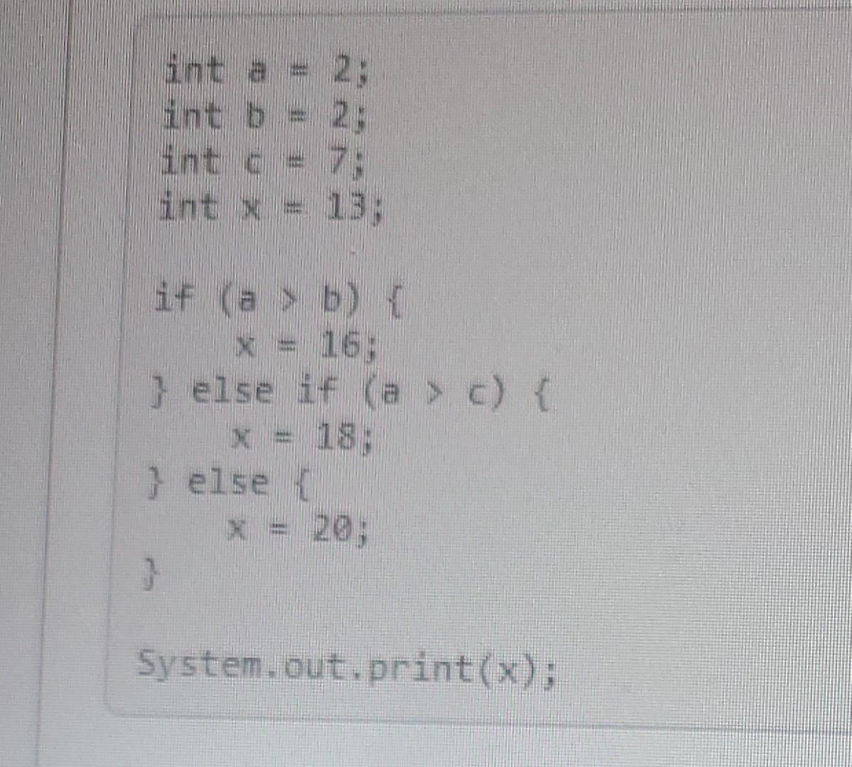 Solved MIN } class Driver { public static void main(String[] | Chegg.com