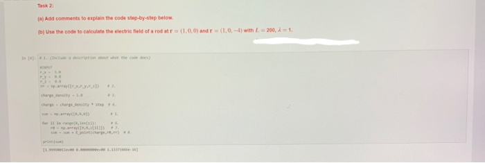 Python Notebook • Code a function for the potential | Chegg.com