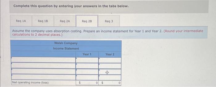 Solved Exercise 6-9 (Algo) Variable and Absorption Costing | Chegg.com
