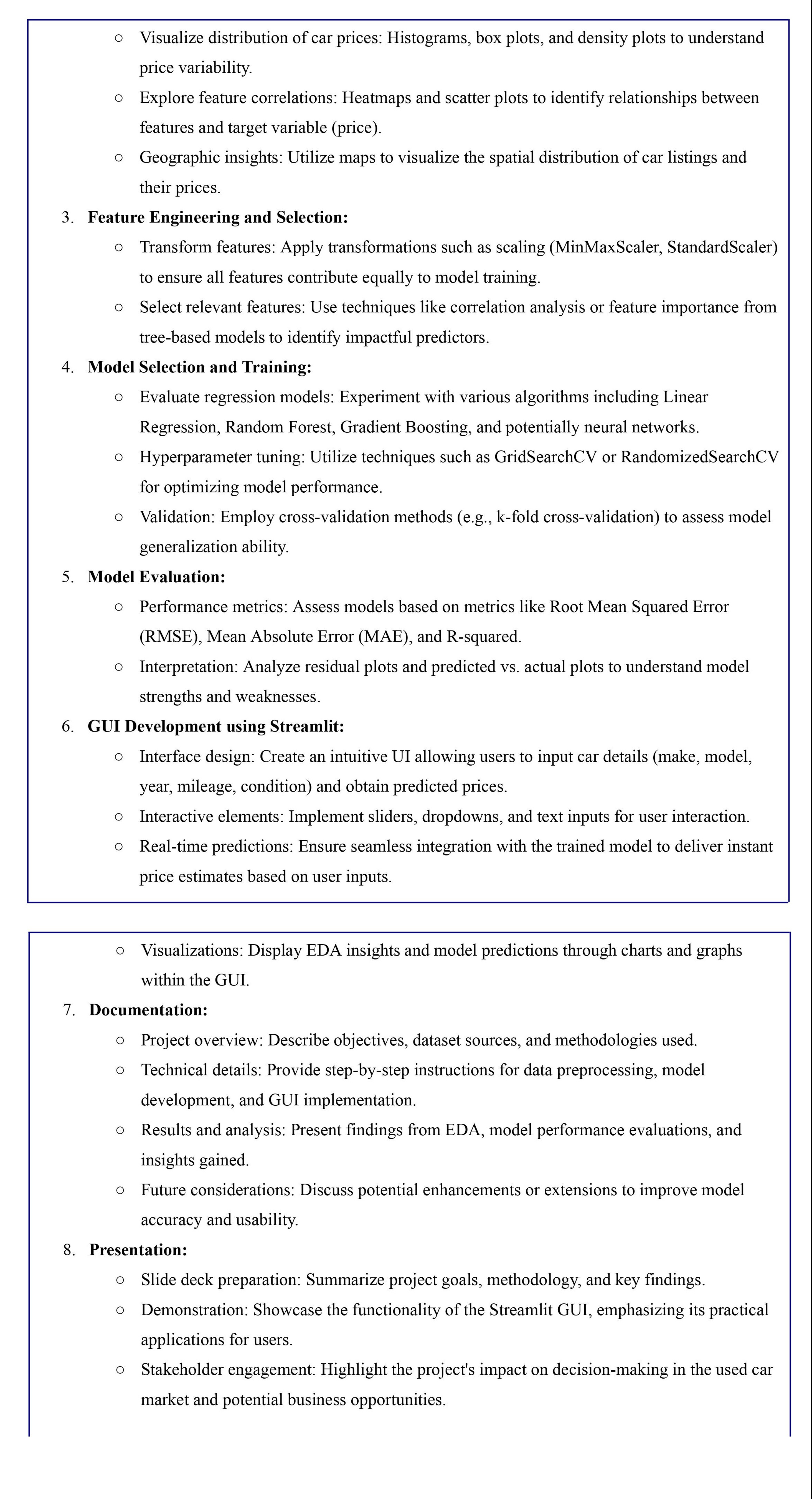 Solved Visualize distribution of car prices: Histograms, box | Chegg.com