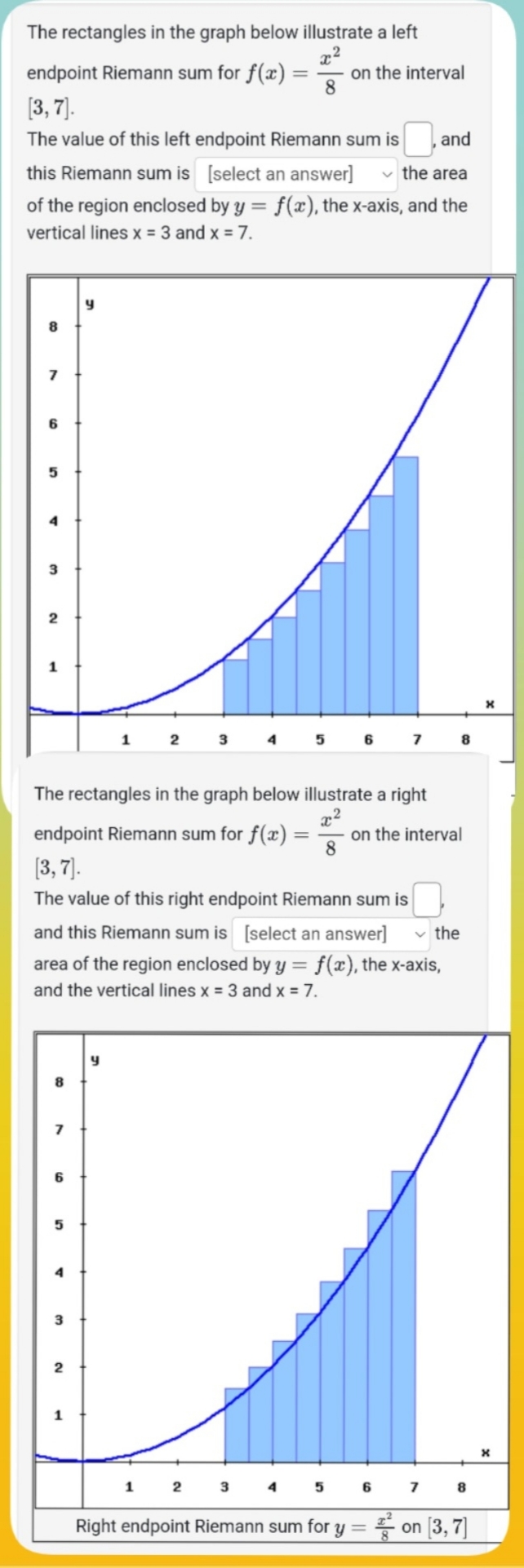 Solved The rectangles in the graph below illustrate a left | Chegg.com