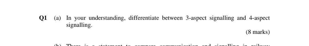 Solved Q1 (a) In your understanding, differentiate between | Chegg.com