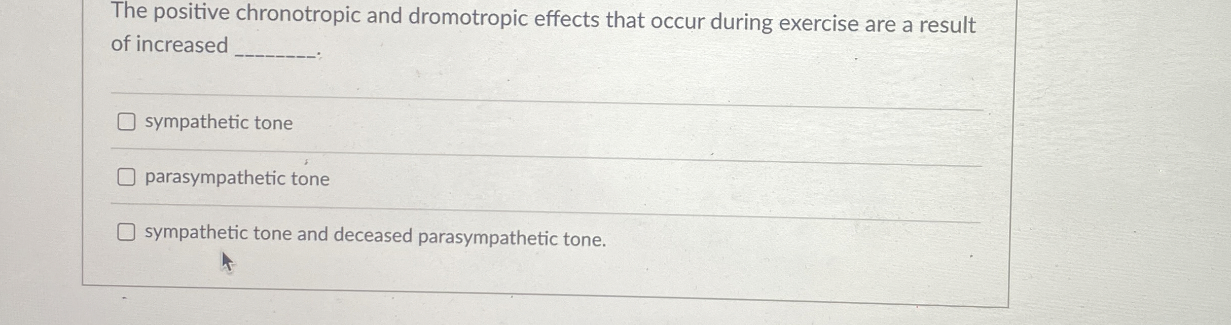 Solved The positive chronotropic and dromotropic effects | Chegg.com