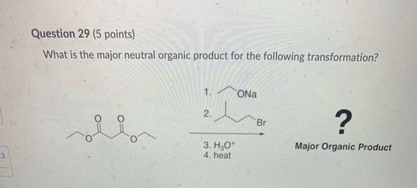Solved Question 29 (5 points) What is the major neutral | Chegg.com