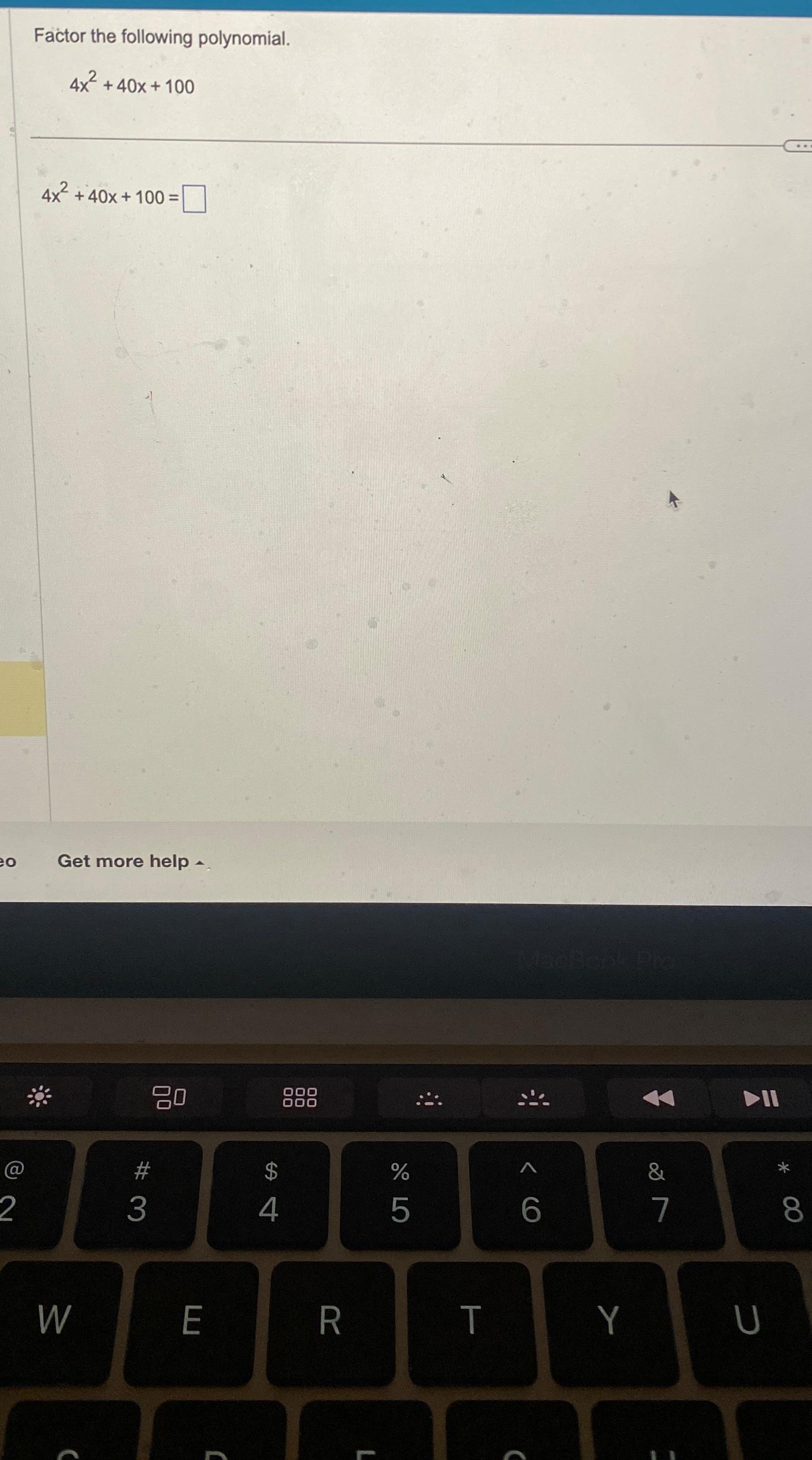 Solved Factor the following | Chegg.com