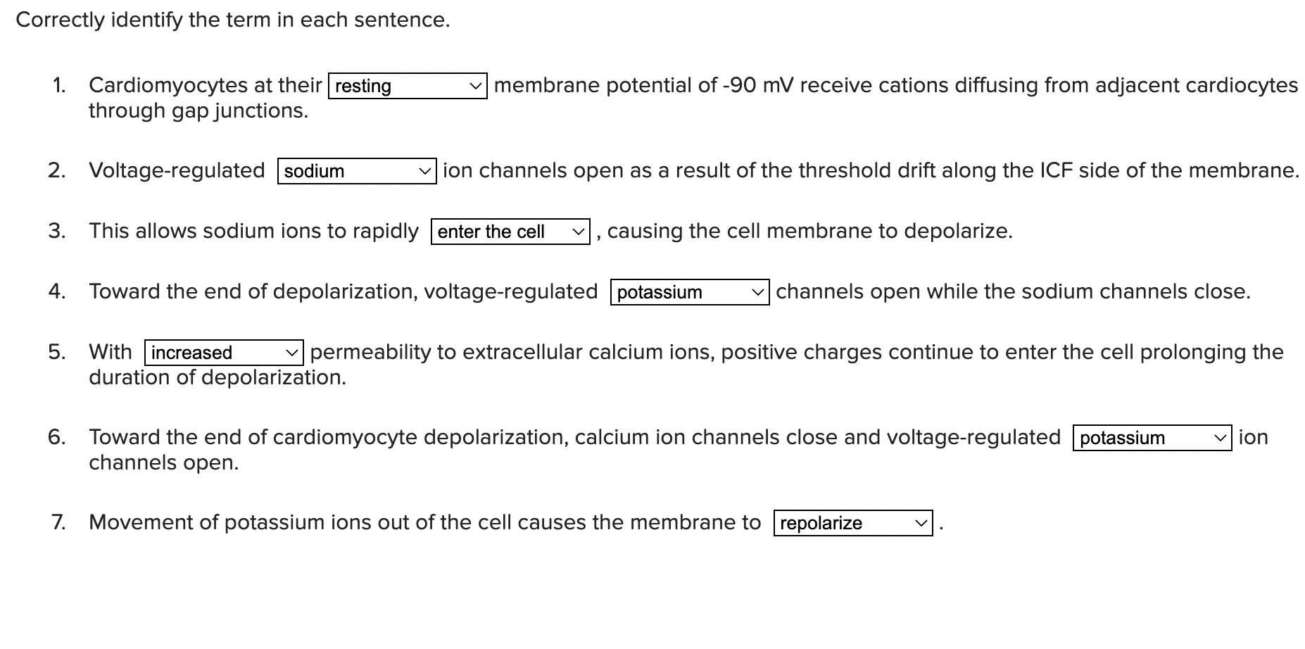 Solved Correctly identify the term in each | Chegg.com