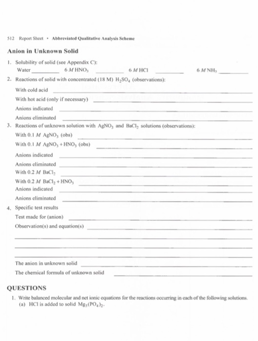 Solved Name Desk Date Laboratory Instructor REPORT SHEET | Chegg.com