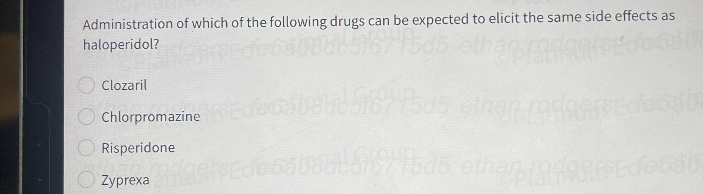 Solved Administration of which of the following drugs can be | Chegg.com