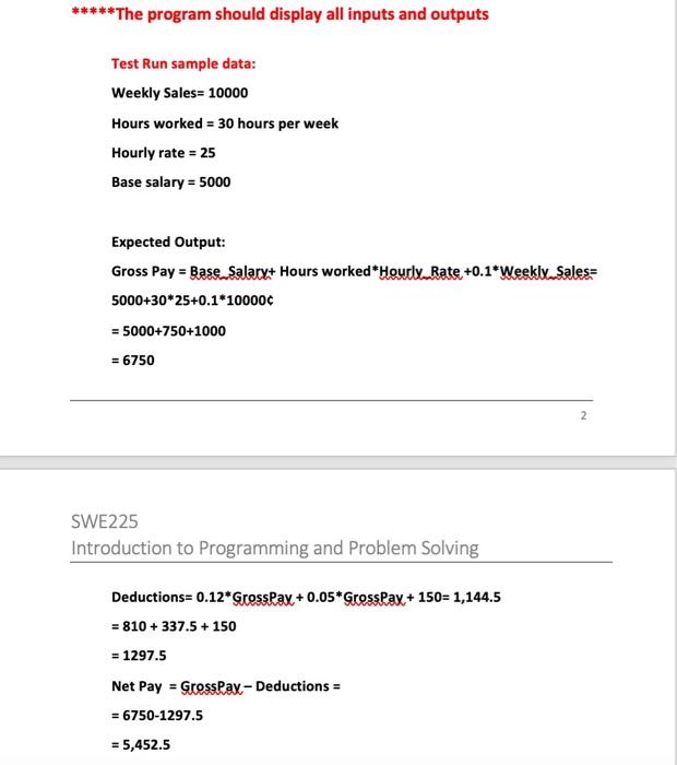 Solved • Complete the following program in Python.• Ensure | Chegg.com