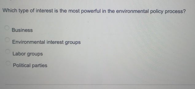 Solved Which type of interest is the most powerful in the | Chegg.com