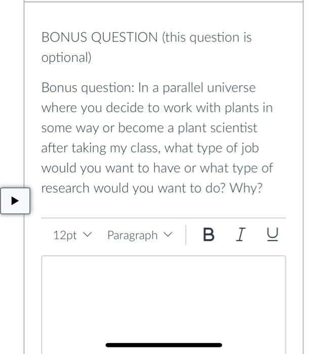 Solved BONUS QUESTION (this question is optional) Bonus | Chegg.com Solved BONUS QUESTION (this question is optional) Bonus | Chegg.com