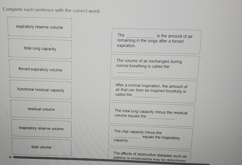 Solved Complete each sentence with the correct | Chegg.com