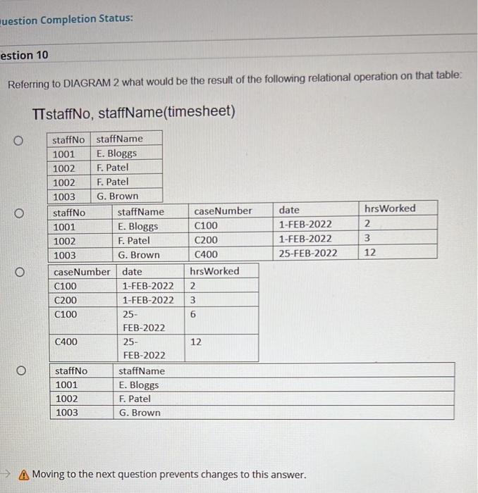Solved uestion Completion Status: estion 10 Referring to | Chegg.com