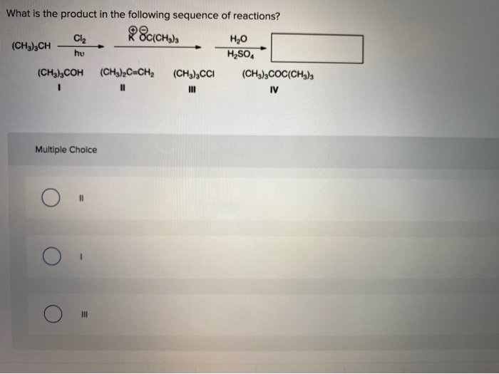 Solved What is the major product of the following reaction? | Chegg.com