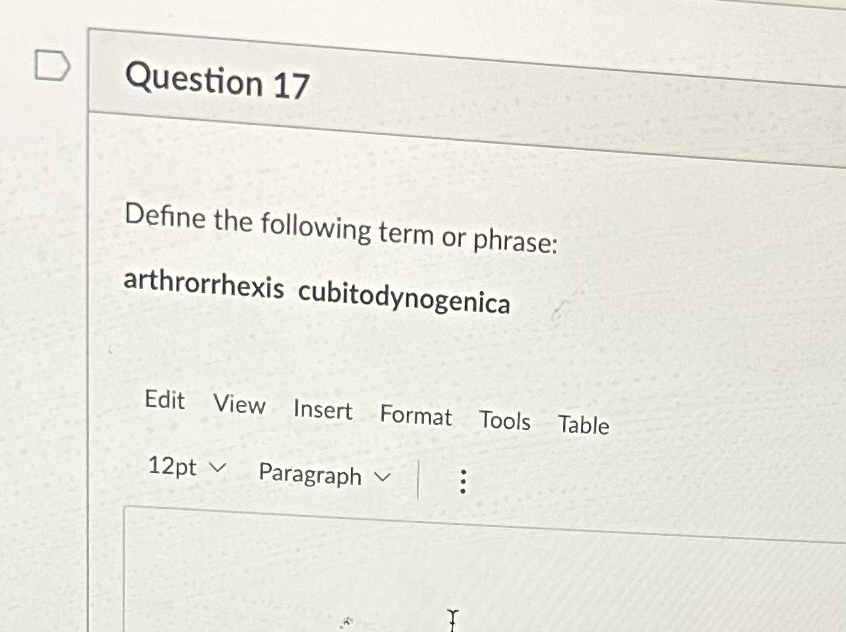 I need help with this medical terminology question | Chegg.com