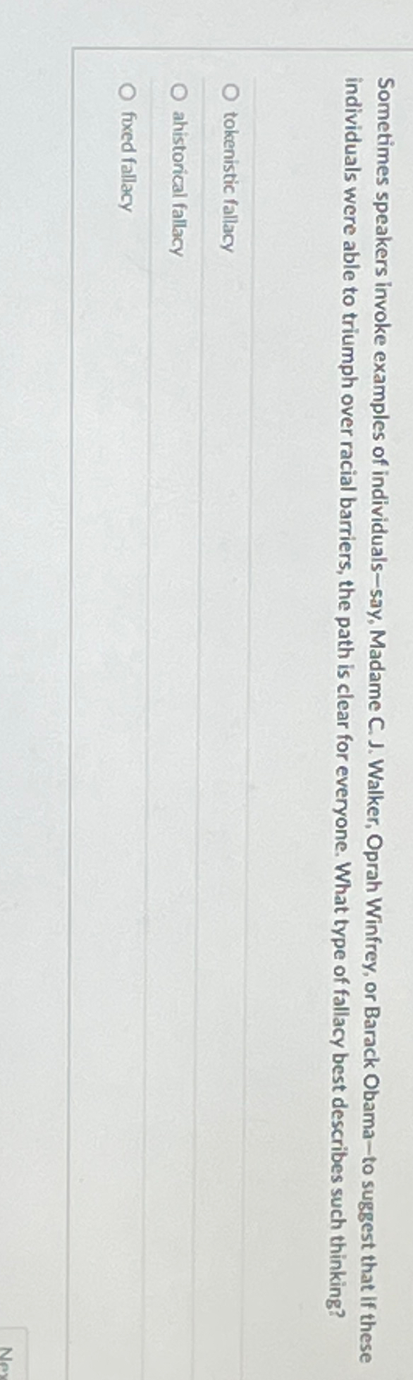 Solved Sometimes speakers invoke examples of | Chegg.com