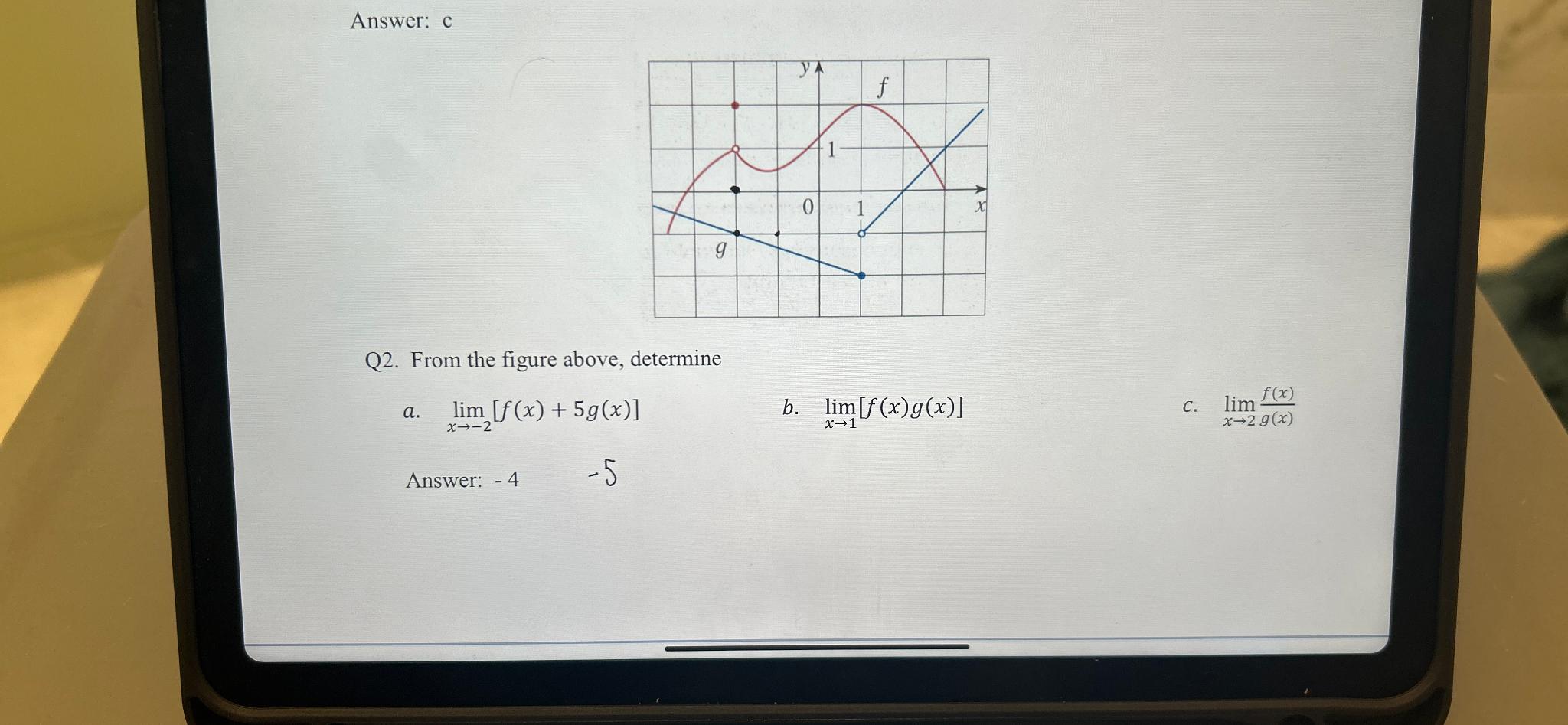 Solved What is the answer for a and b and c | Chegg.com