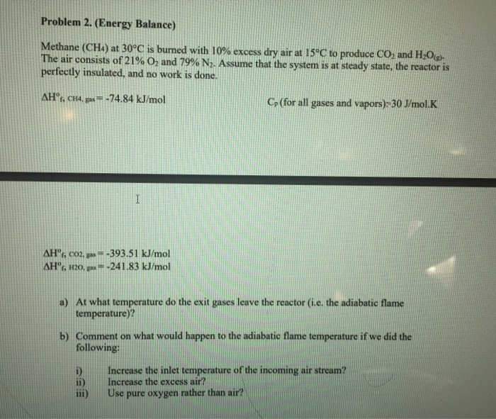 Ch4 O2 Co2 H2o Balanced Equation Methane